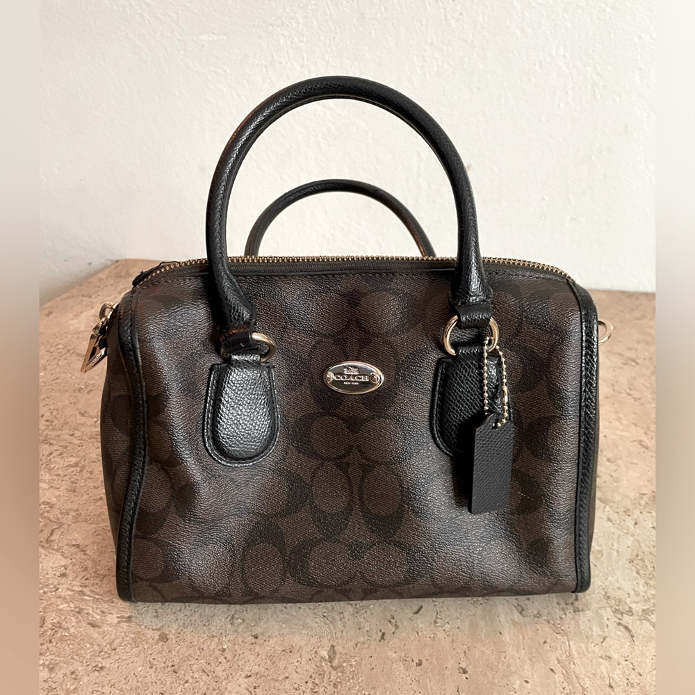 Coach Signature Mini Bennett Satchel - Gem